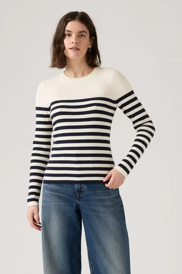 LEVI'S Crewneck Rib Sweater