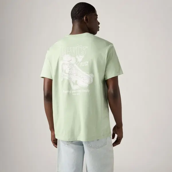 LEVI'S Relaxed Fit Graphic Tee - Green
