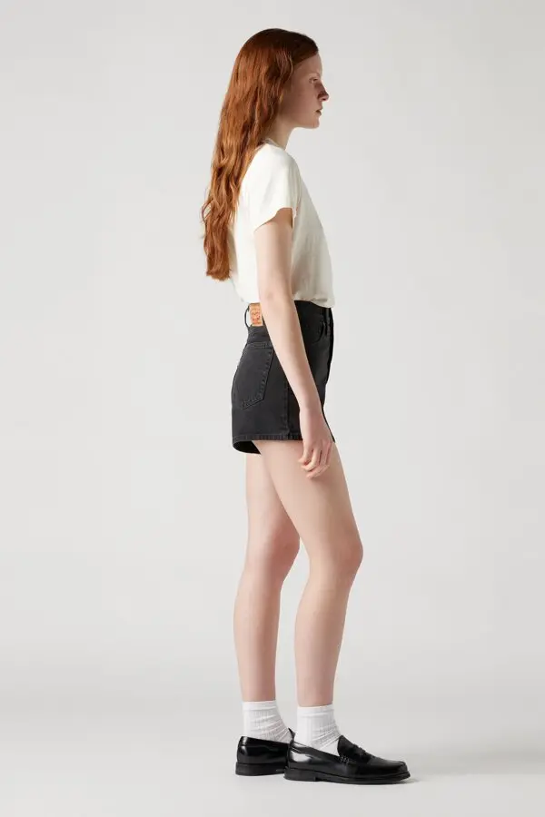 LEVI'S High Waisted Mom Shorts