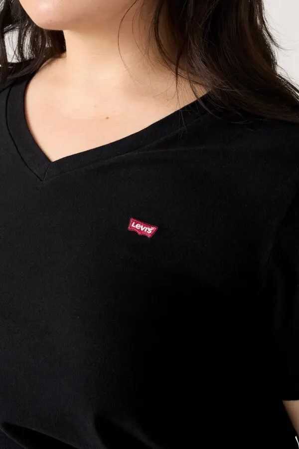 LEVI'S The Perfect V Neck - Black