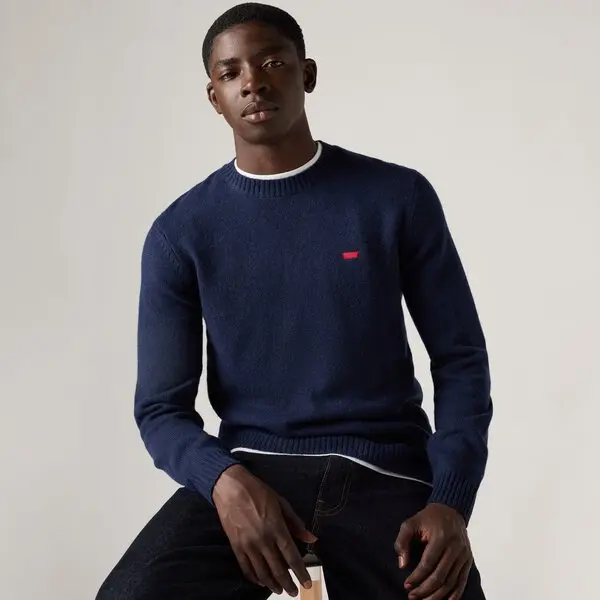 LEVI'S Housemark Sweater - Blue