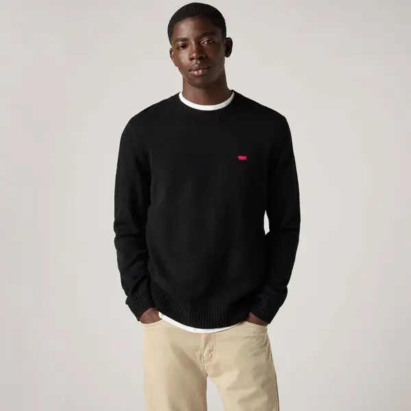 LEVI'S Original Housemark Sweater - Black