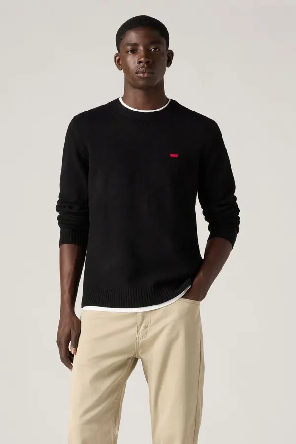 LEVI'S Original Housemark Sweater - Black