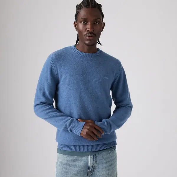 LEVI'S Original Housemark Sweater - Blue