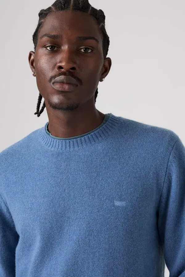 LEVI'S Original Housemark Sweater - Blue