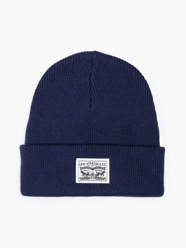 LEVI'S Backpatch Beanie - Blue