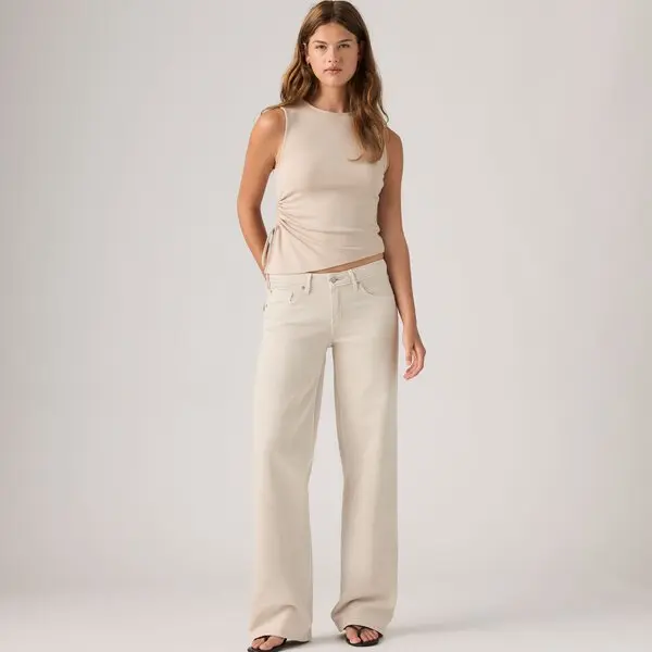 LEVI'S Low Loose Jeans - White