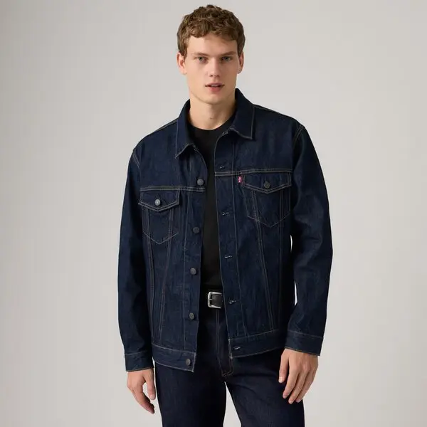 LEVI'S Relaxed Type Iii Trucker Jacket - Blue