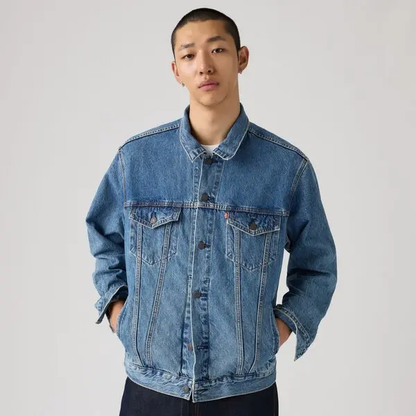 LEVI'S Relaxed Trucker Jacket - Blue