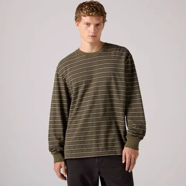 LEVI'S Long Sleeve Graphic Authentic Tee