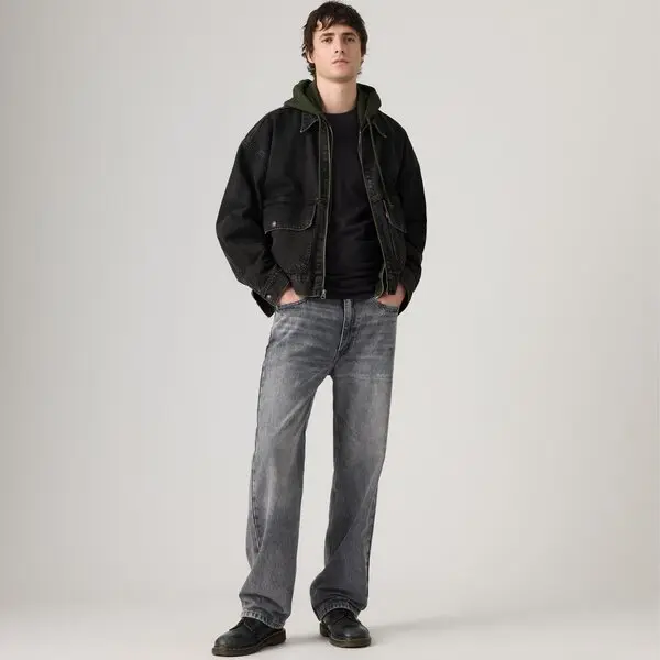 LEVI'S 565 Loose Straight Jeans - Grey