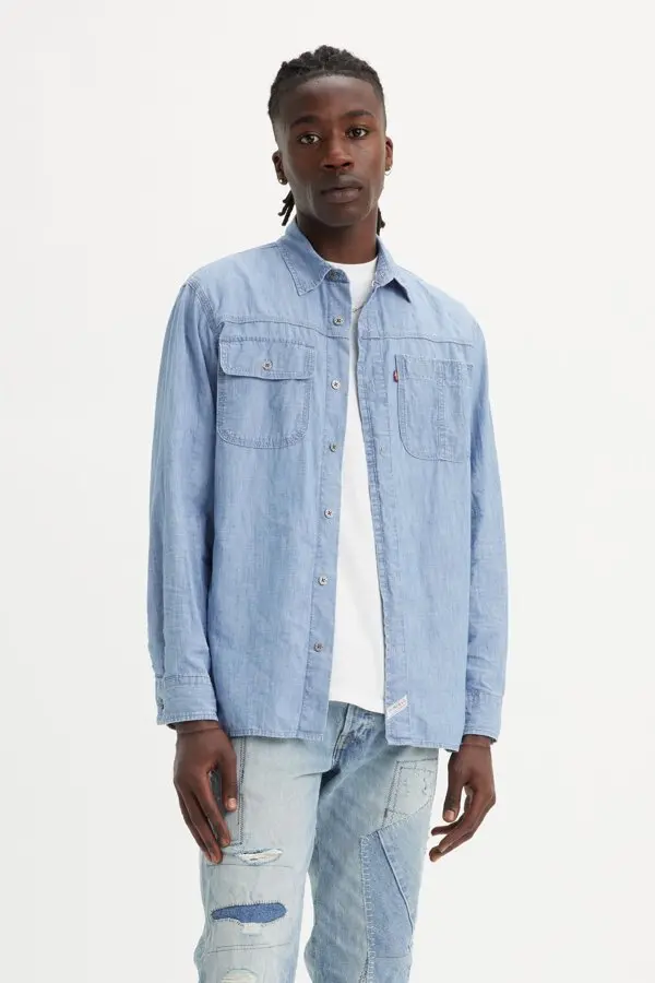 LEVI'S Long Sleeve Auburn Worker Shirt