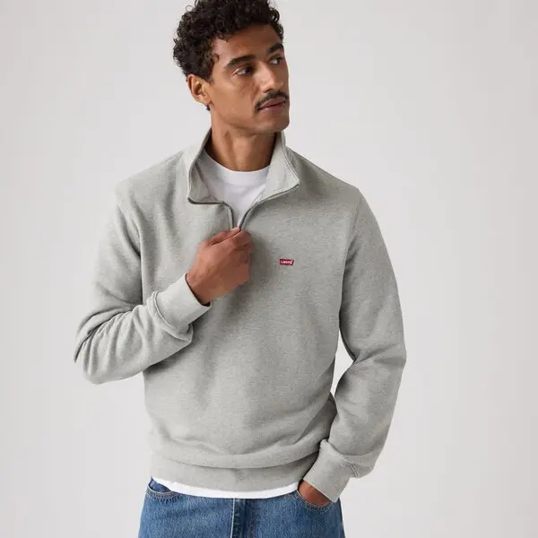 LEVI'S Original Housemark Quarter Zip Pullover