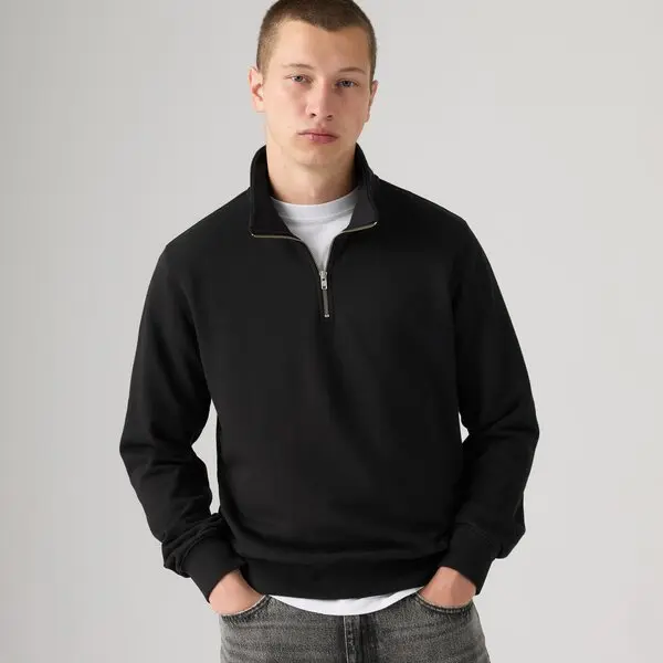 LEVI'S Original Housemark Quarter Zip Pullover