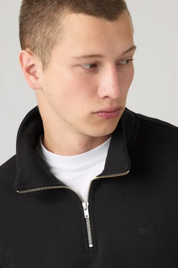 LEVI'S Original Housemark Quarter Zip Pullover