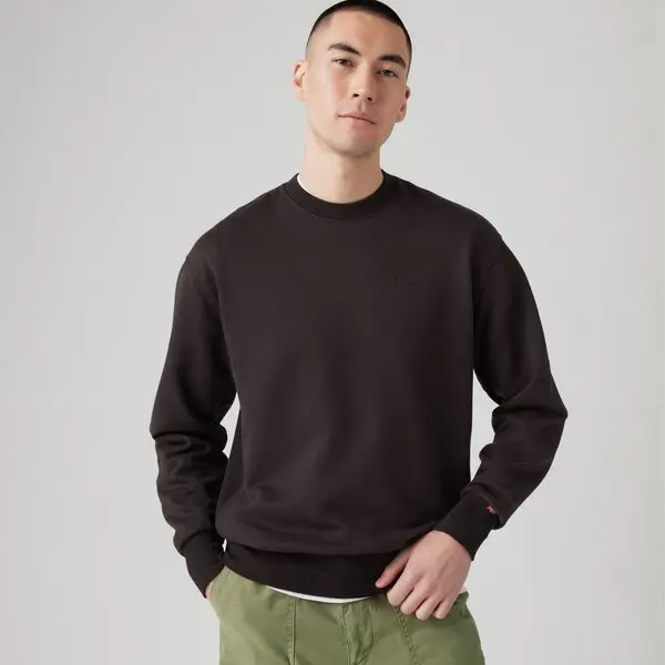 LEVI'S Authentic Crewneck Sweatshirt - Black
