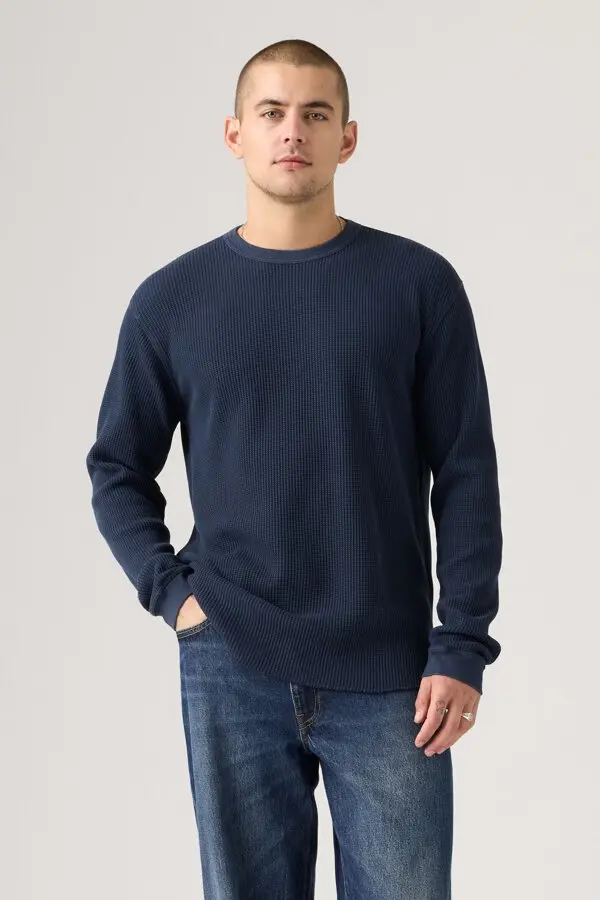 LEVI'S Long Sleeve Relaxed Thermal Tee