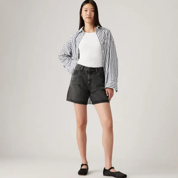 LEVI'S High Rise Baggy Shorts