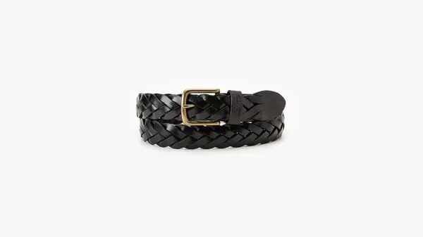 LEVI'S Leather Braid Belt