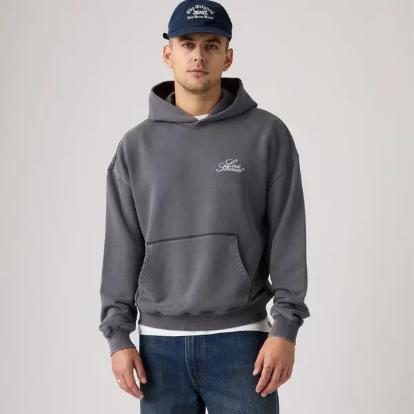 LEVI'S Two Horse Cropped Hoodie