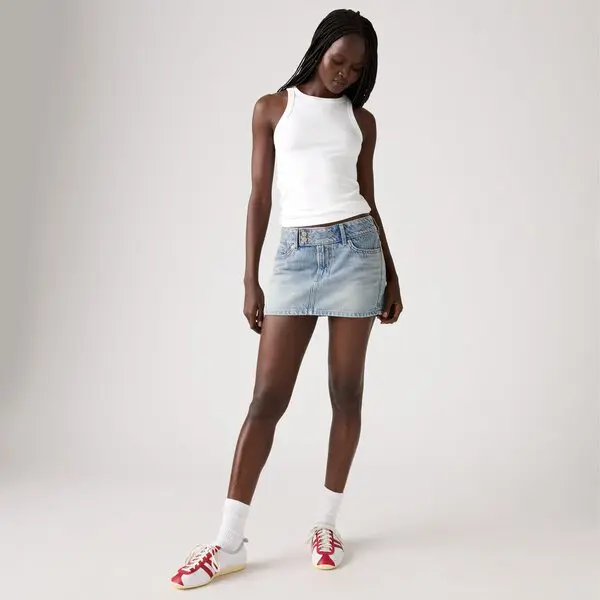 LEVI'S Superlow Mini Skirt