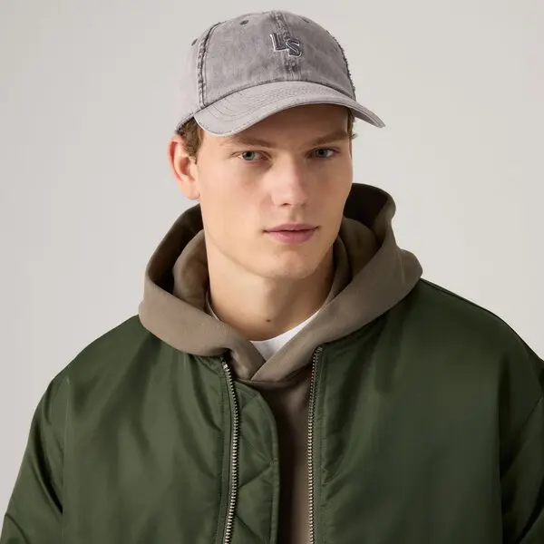 LEVI'S Monogram Baseball Cap - Grey