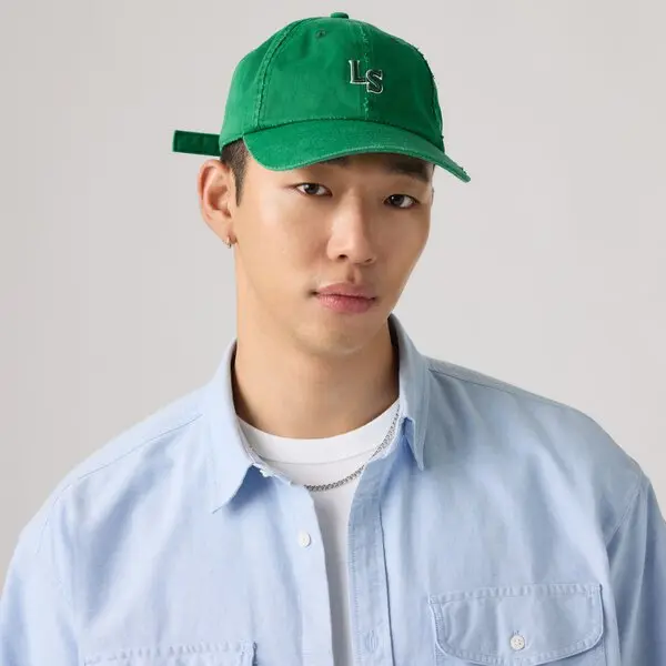 LEVI'S Monogram Baseball Cap - Green