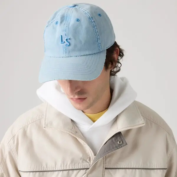 LEVI'S Monogram Baseball Cap - Blue