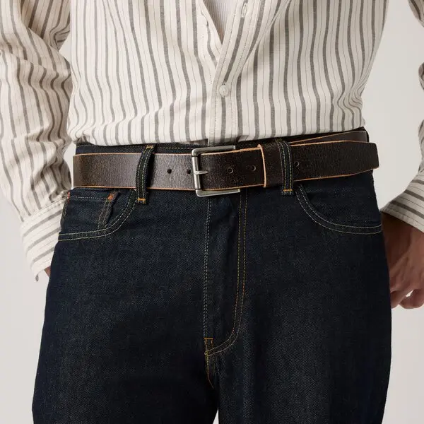LEVI'S Elevated Heritage Belt - Black