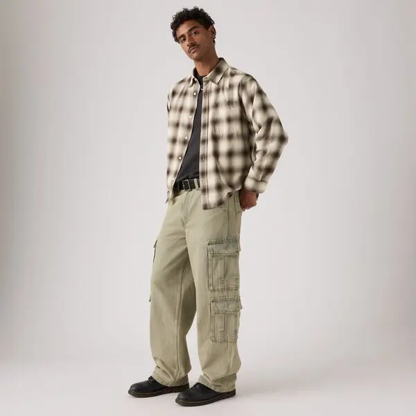 LEVI'S 578 Baggy Cargo Jeans - Grey