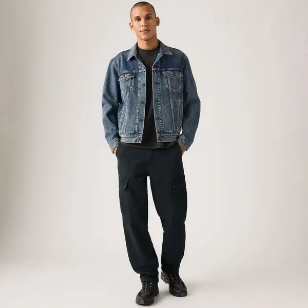 LEVI'S Xx Cargo Taper Trousers - Black