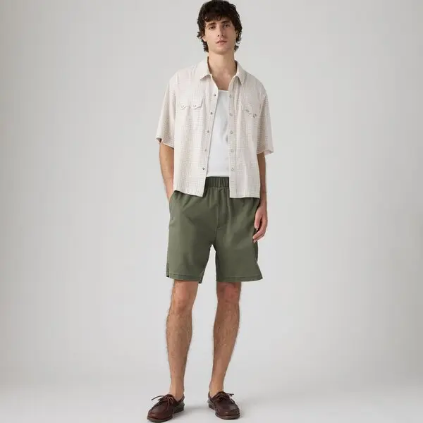 LEVI'S Boxer Cotton Linen Shorts