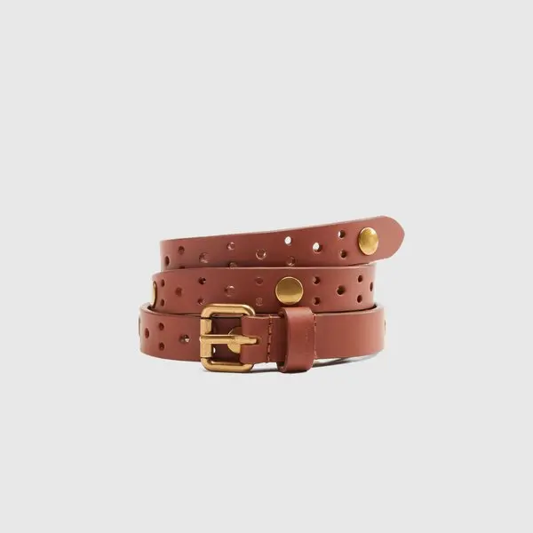 LEVI'S Harper Studded Belt - Brown