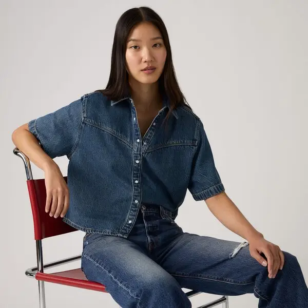 LEVI'S Logan Short Sleeve Denim Shirt