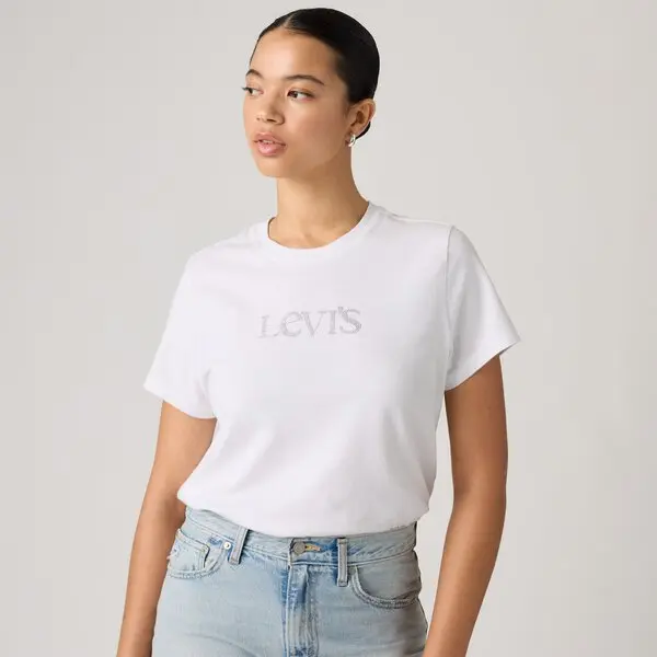 LEVI'S Graphic Embellished Crewneck T-shirt