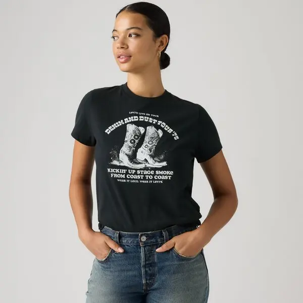 LEVI'S Graphic Tee - Black