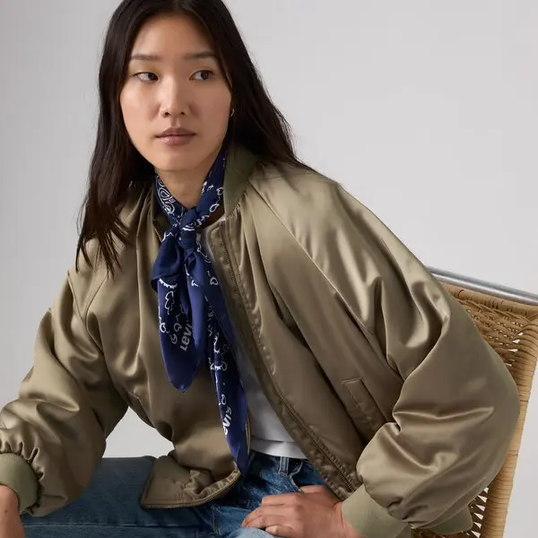 LEVI'S Satin Bandana - Blue