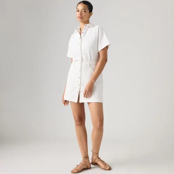 LEVI'S Short-sleeve Logan Western Dress