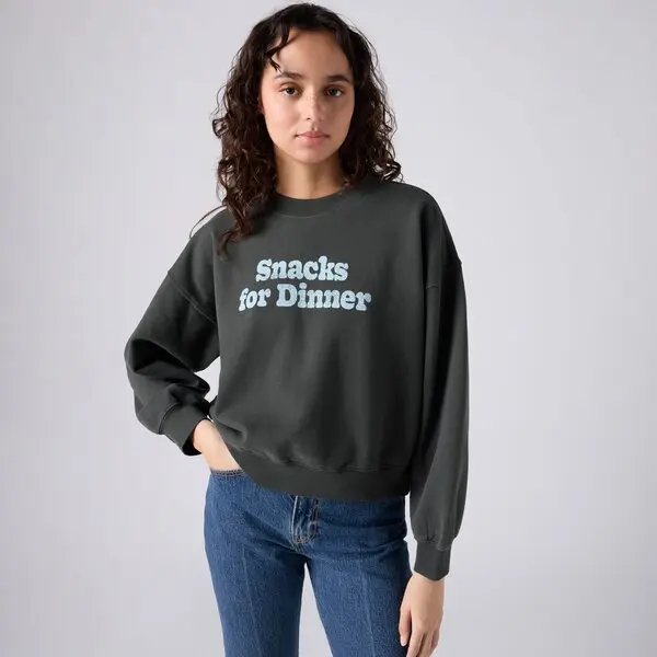 LEVI'S Graphic Vintage Boxy Crewneck Sweatshirt