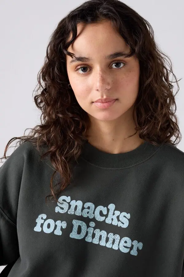 LEVI'S Graphic Vintage Boxy Crewneck Sweatshirt