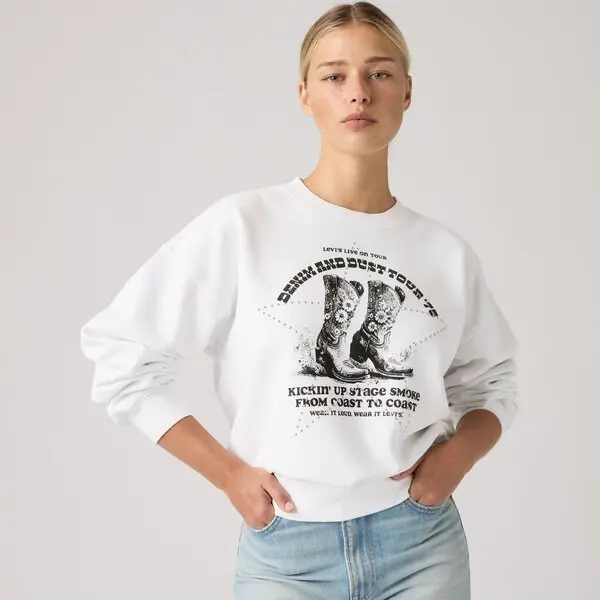 LEVI'S Graphic Vintage Boxy Sweatshirt