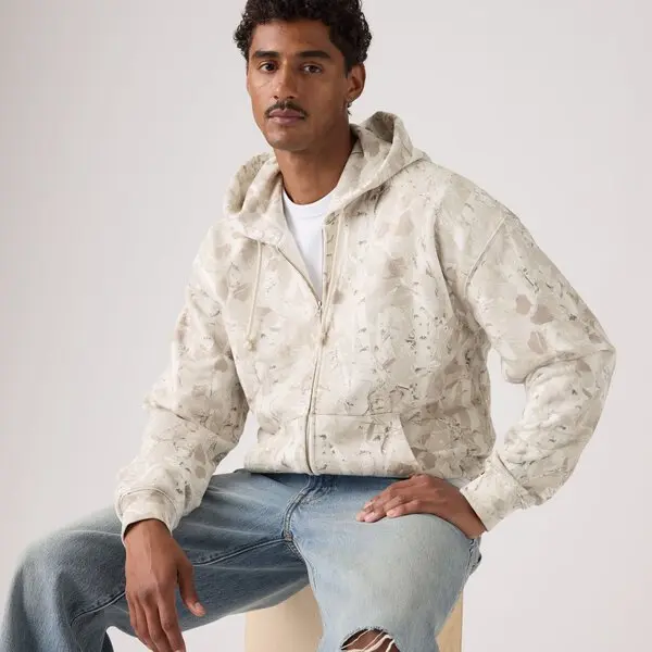 LEVI'S Hayes Boxy Full Zip Sweatshirt