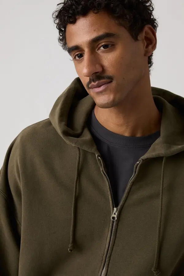 LEVI'S Hayes Boxy Full Zip Hoodie