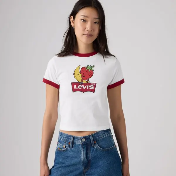 LEVI'S X Sky High Farm Goods Baby Ringer Tee