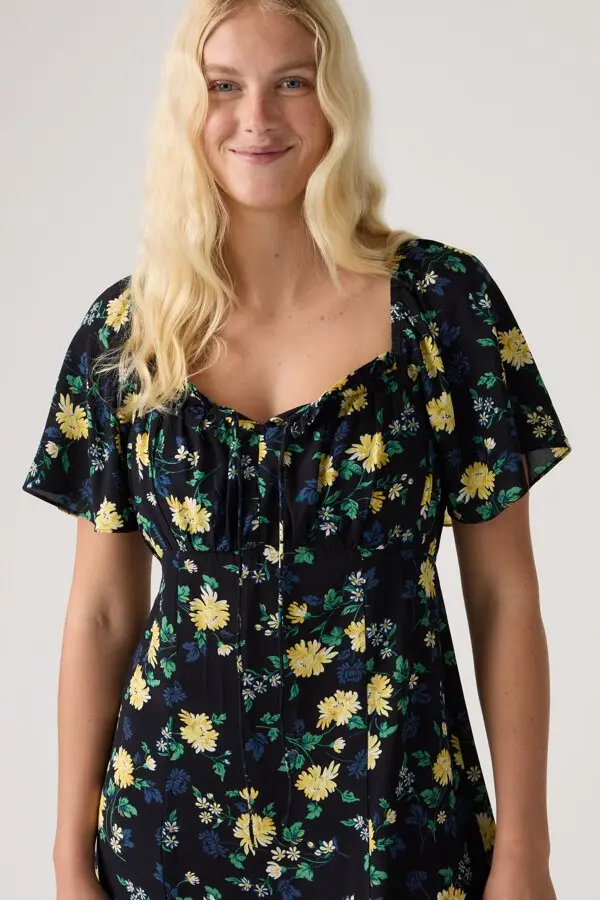 LEVI'S Amara Column Midi Dress - Blue
