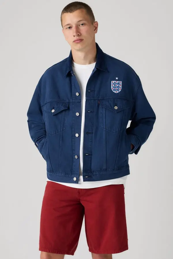 LEVI'S England Football Type Iii Trucker Jacket