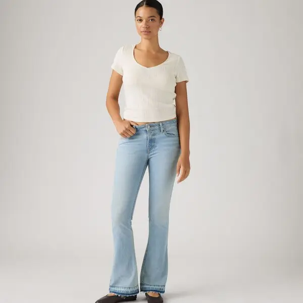 LEVI'S Low Slim Boot Jeans - Blue
