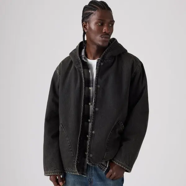 LEVI'S Deck Hoodie Sherpa Jacket