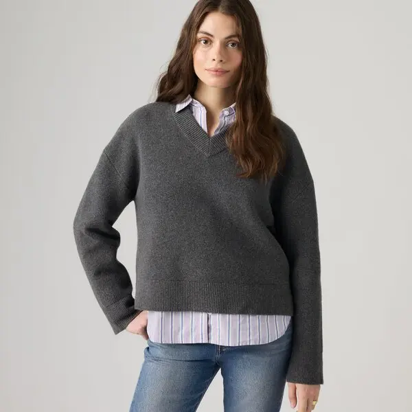 LEVI'S Supersoft V Neck Sweater