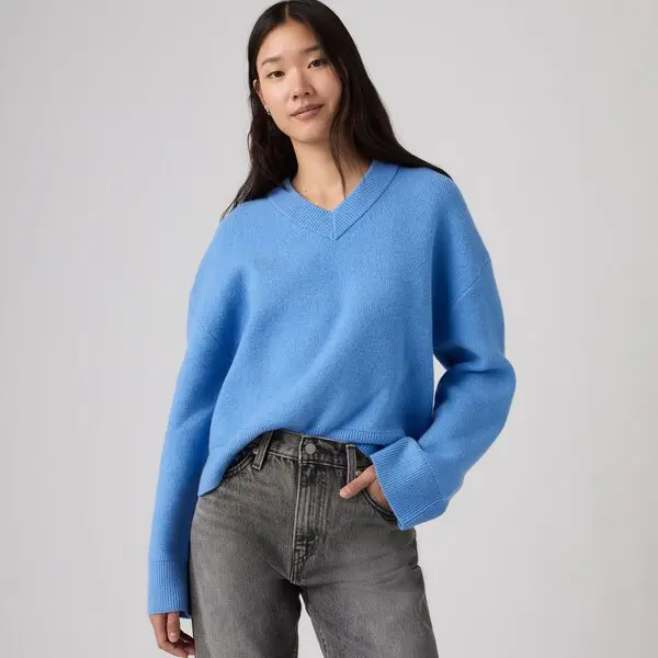 LEVI'S Supersoft V-neck Pullover